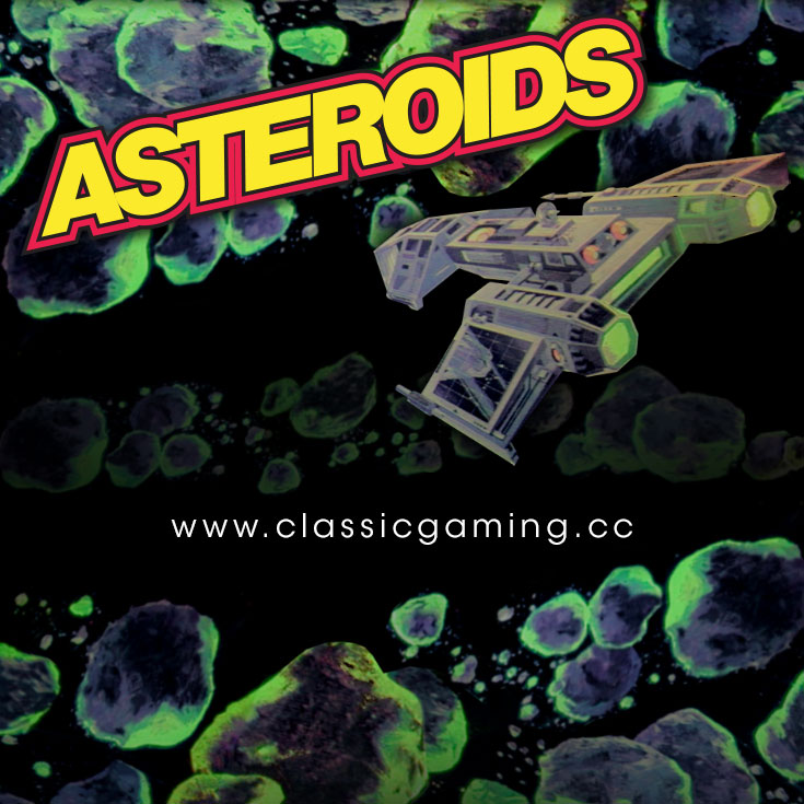 Asteroids Atari Wallpaper